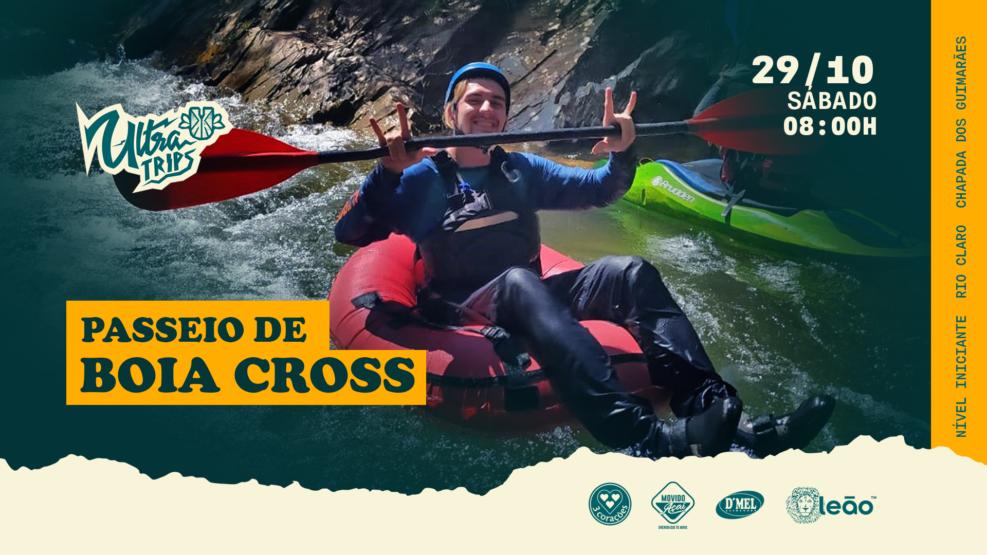 Passeio de Boia Cross 29/10/22 | Ultramacho Aventura na Natureza